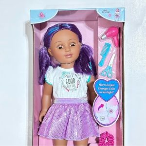 My Life As | Toys | My Life As Poseable Hairstylist Doll Playset 6 ...